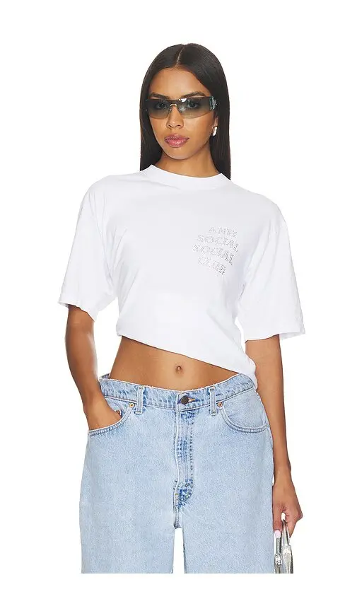ANTI SOCIAL SOCIAL CLUB Rhinestone Tee
