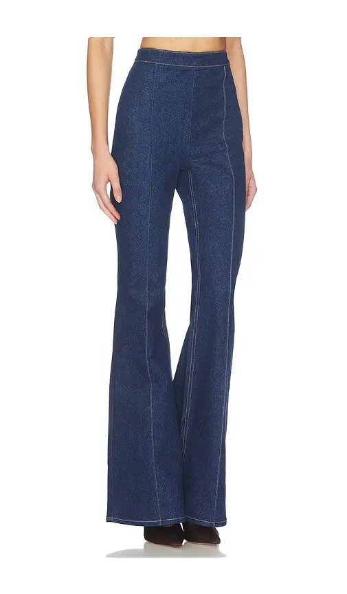 NADINE MERABI Charlotte Denim Trousers