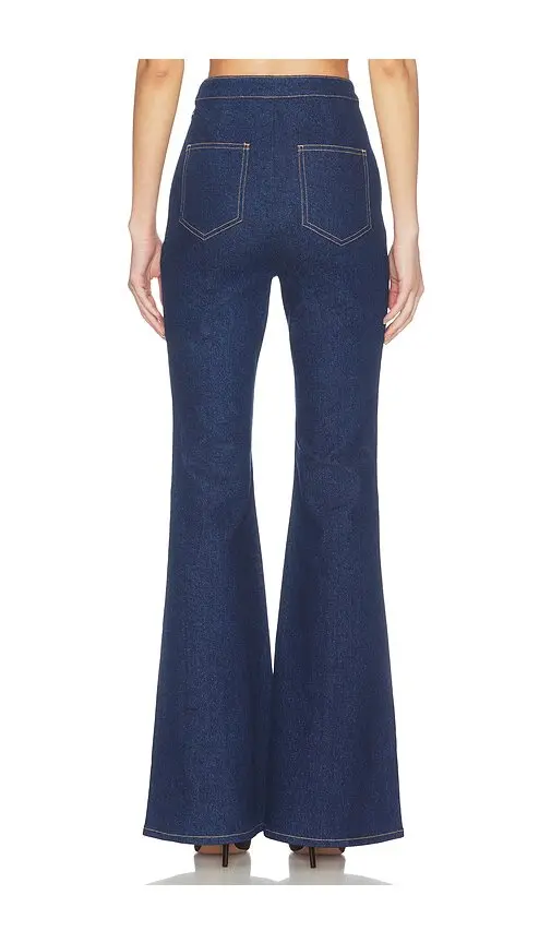 NADINE MERABI Charlotte Denim Trousers
