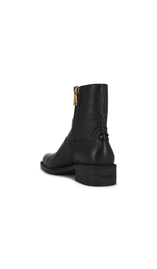 COACH Sculpted C Pointed Toe Bootie