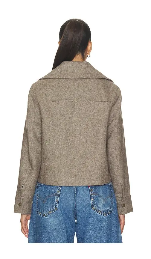 ELODIE THE LABEL Beatrice Zip Front Jacket