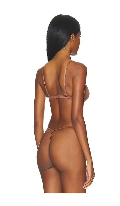 NEGATIVE UNDERWEAR Glac? Mini Bra In Brown
