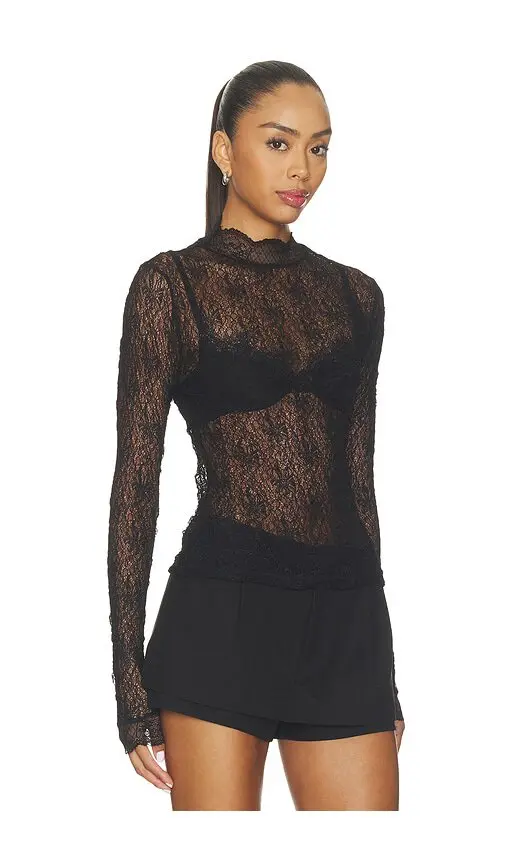 ELODIE THE LABEL Calais Lace Top