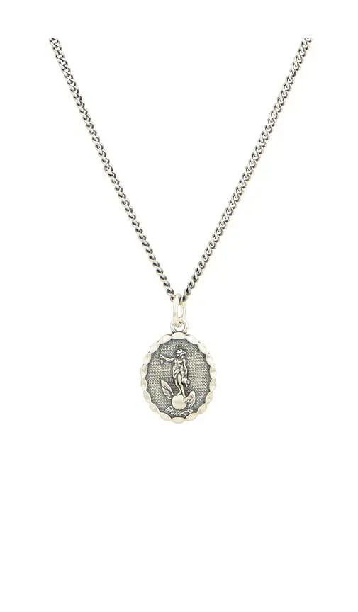 SERGE DENIMES Fortuna Necklace In Metallic