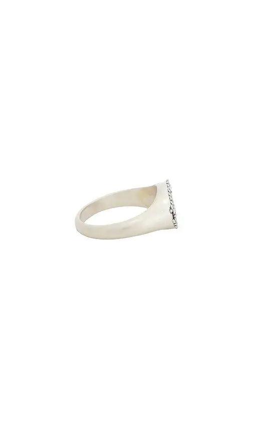 SERGE DENIMES Holy Ring In Metallic