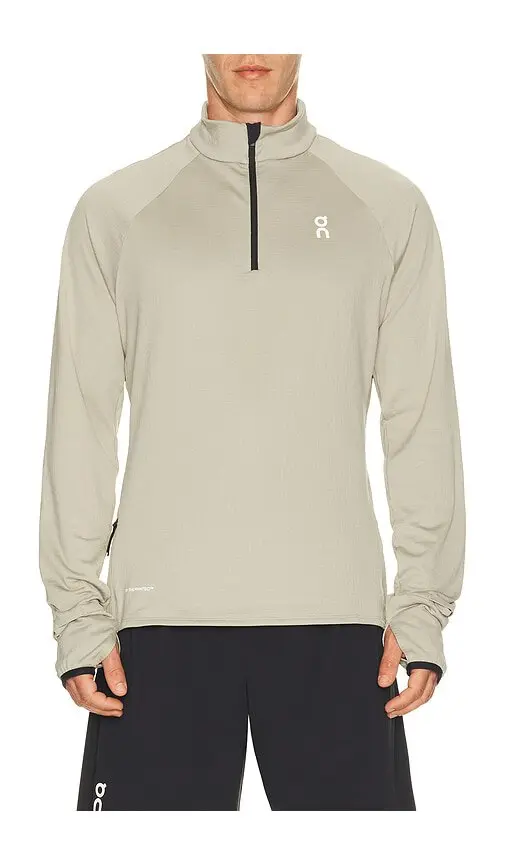 On Climate Shirt In Tan - Brume