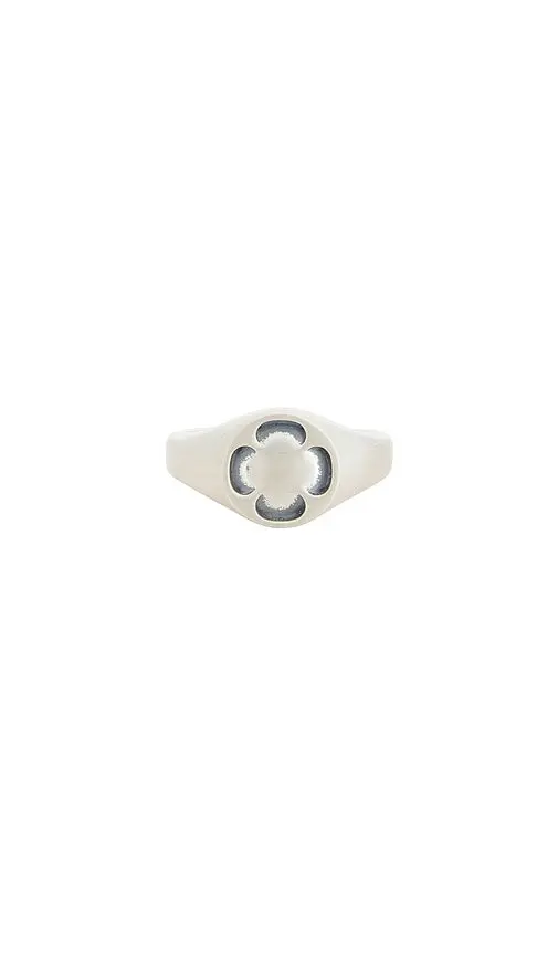 SERGE DENIMES Quadrant Ring In Metallic