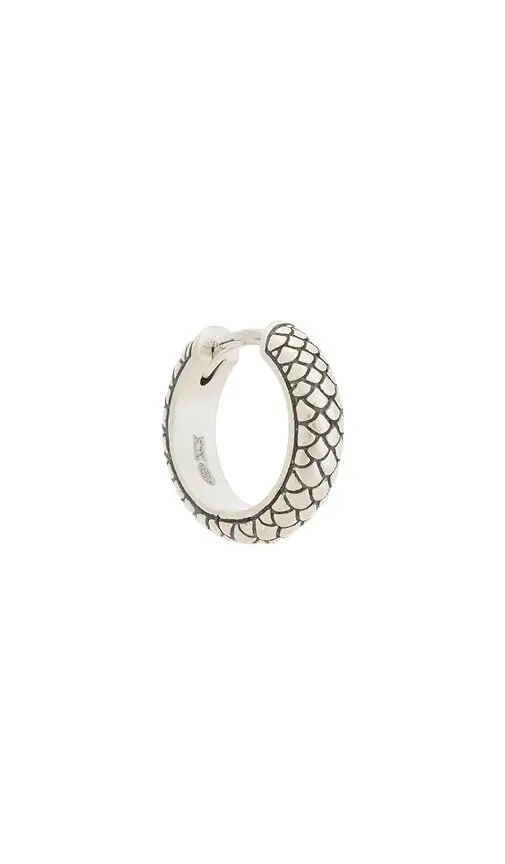 SERGE DENIMES Reptile Earring In Metallic