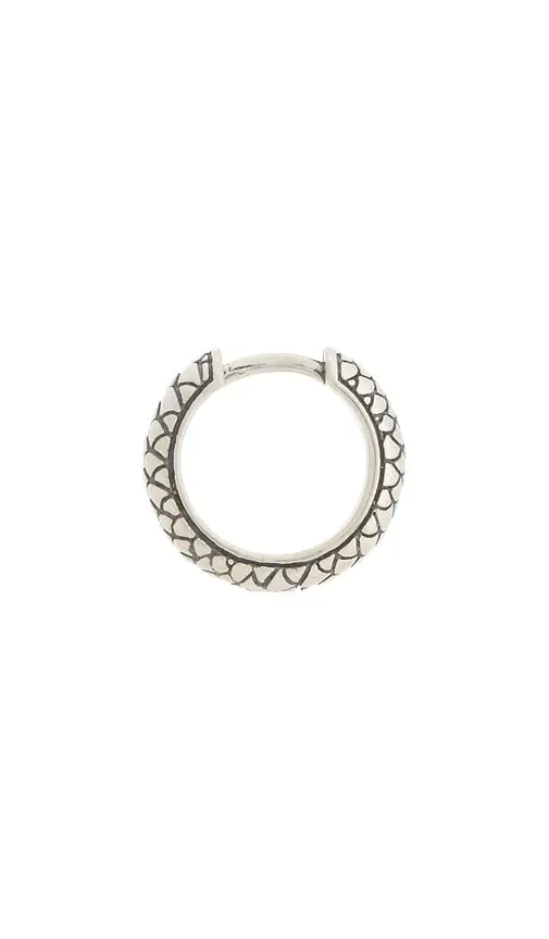 SERGE DENIMES Reptile Earring In Metallic