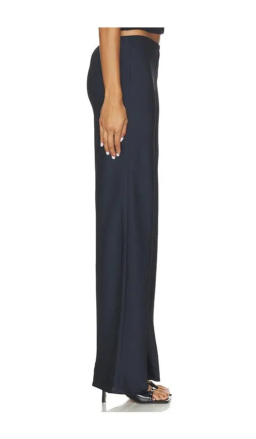 ELODIE THE LABEL Row Satin Pant