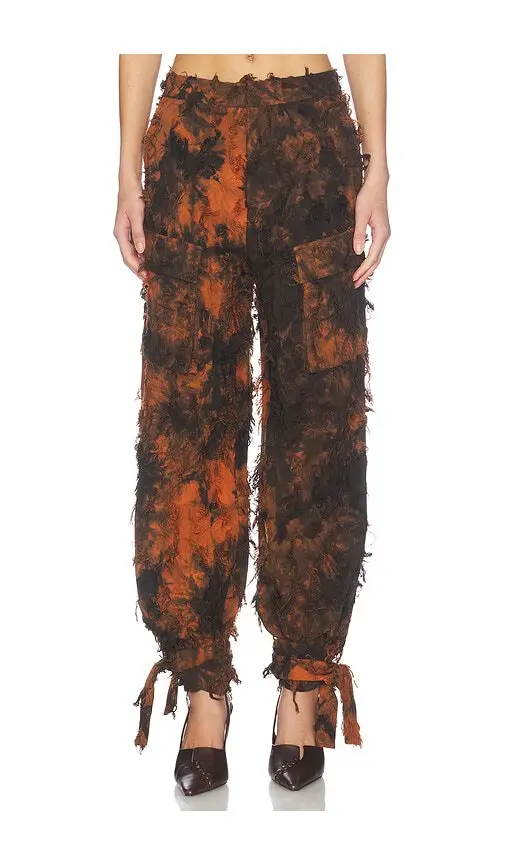 KIM SHUI Burnt Orange Pant