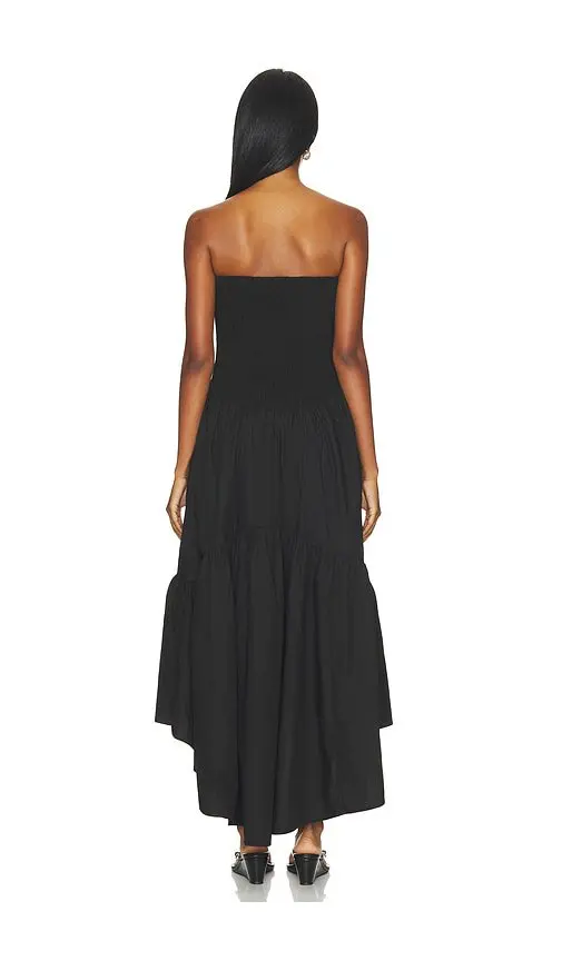 Susana Monaco Poplin Tube High Low Dress