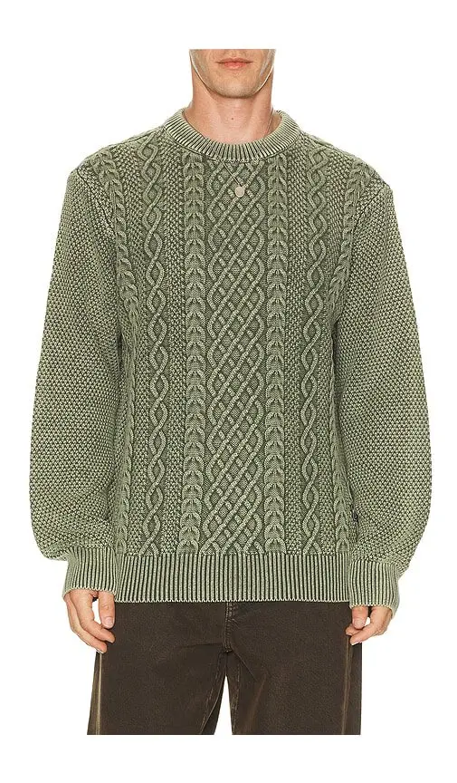DARK SEAS Big Sur Sweater In Green
