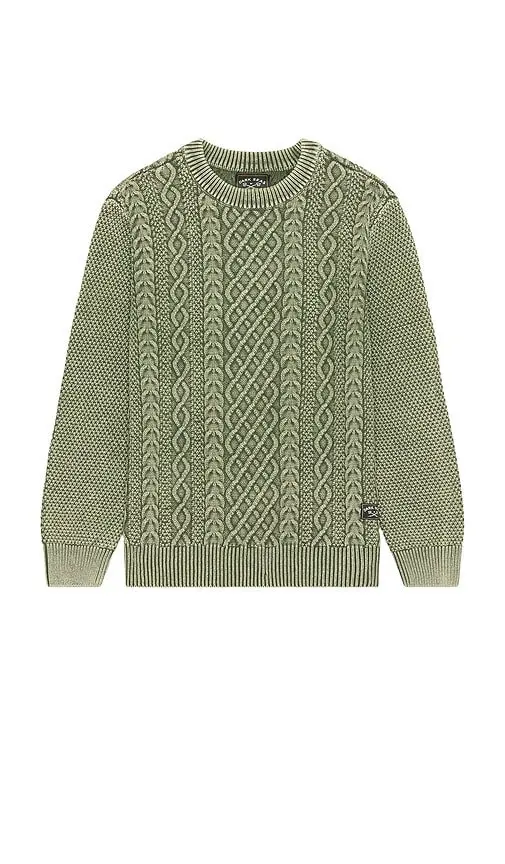 DARK SEAS Big Sur Sweater In Green
