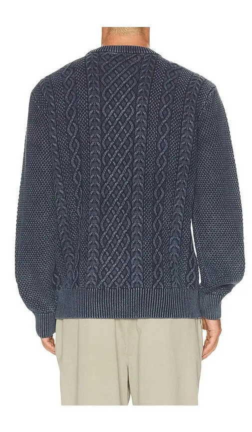 DARK SEAS Big Sur Sweater In Blue