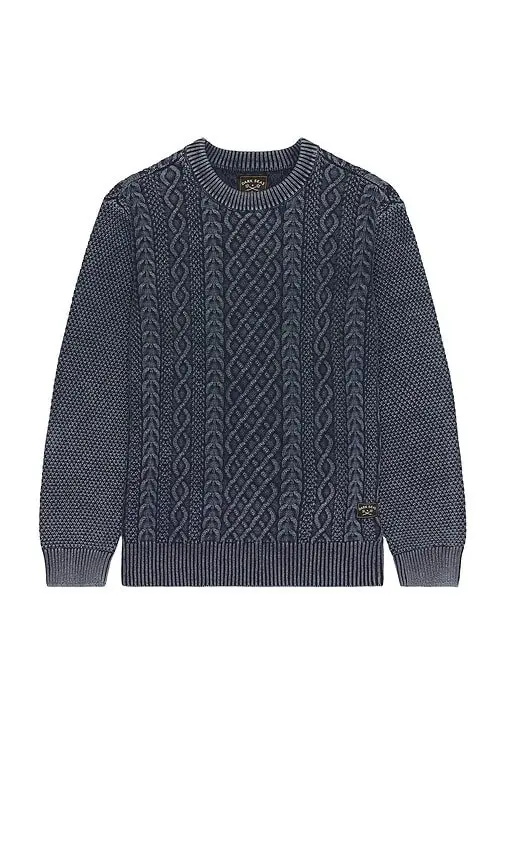 DARK SEAS Big Sur Sweater In Blue