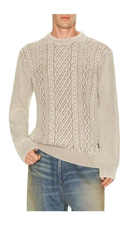 DARK SEAS Big Sur Sweater In Brown