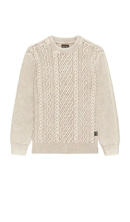 DARK SEAS Big Sur Sweater In Brown