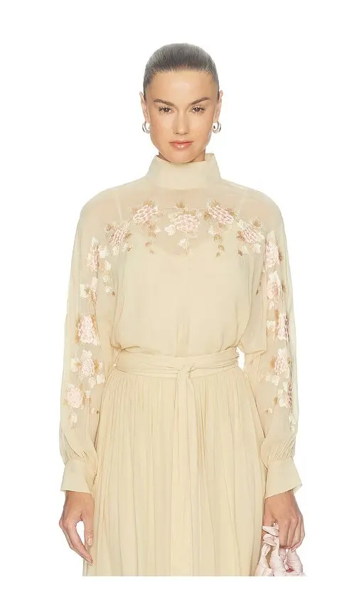 Zimmermann Valiant Embroidered Blouse