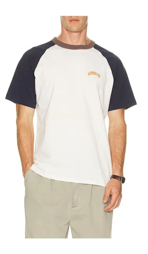 EDMMOND STUDIOS Home Run Tee In White