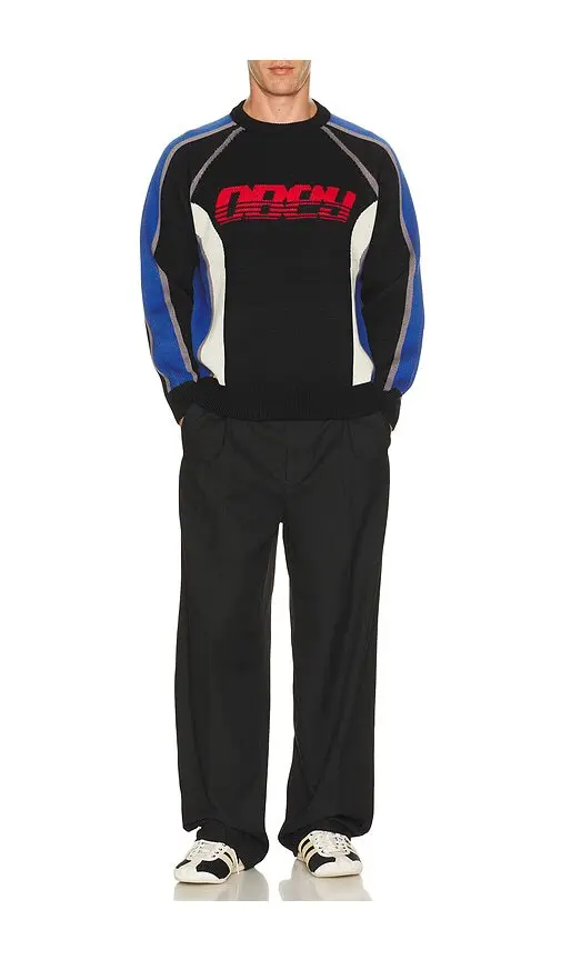 Obey Estadio Sweater In Multi