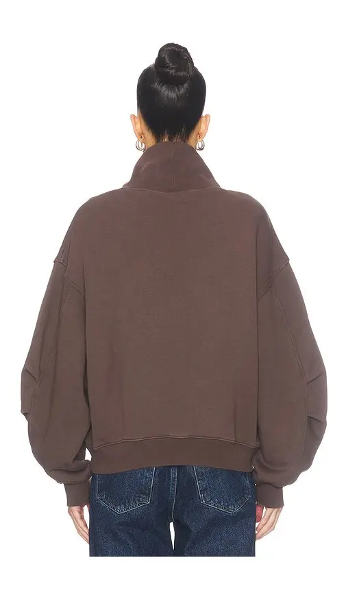 AGOLDE Jenning Sweatshirt In Brown