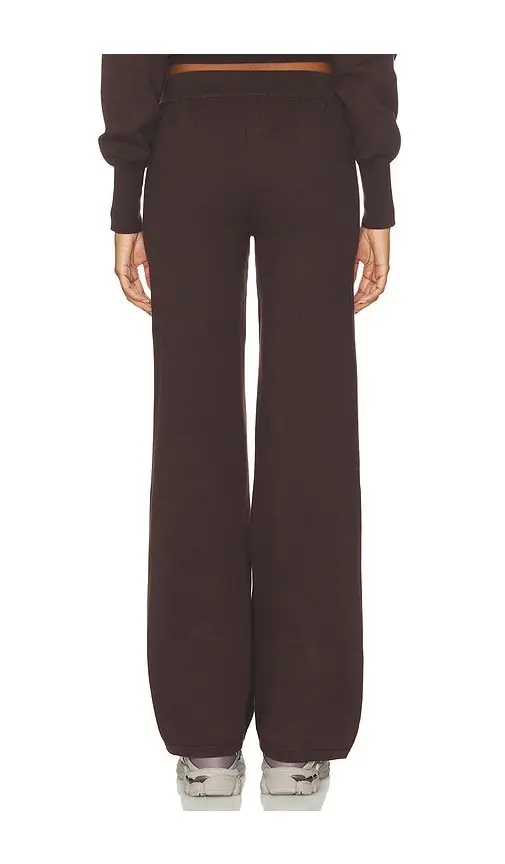 RUNAWAY THE LABEL Heather Wide Leg Knit Pant