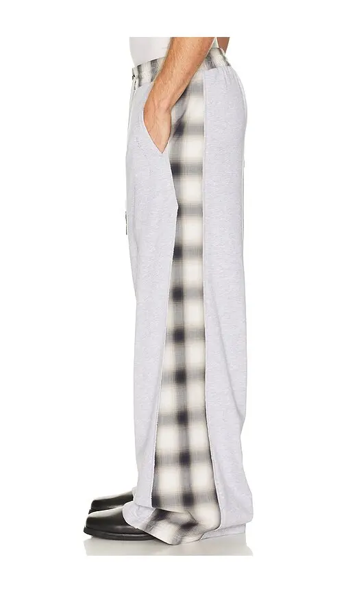 FENG CHEN WANG Patched Panel Jersey Trousers