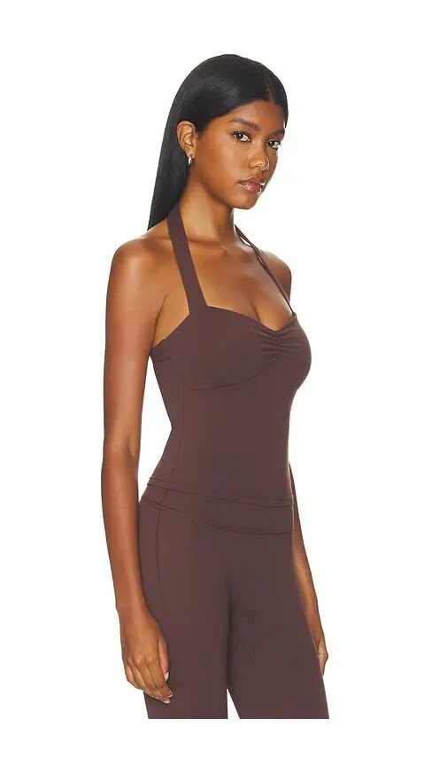 RUNAWAY THE LABEL Sammy Backless Halter Top