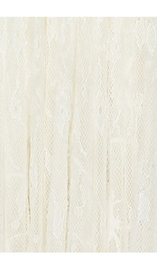 V. CHAPMAN X Kristopher Brock Leon Gown In White