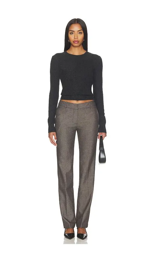 Enza Costa Cashmere Shrunken Crew