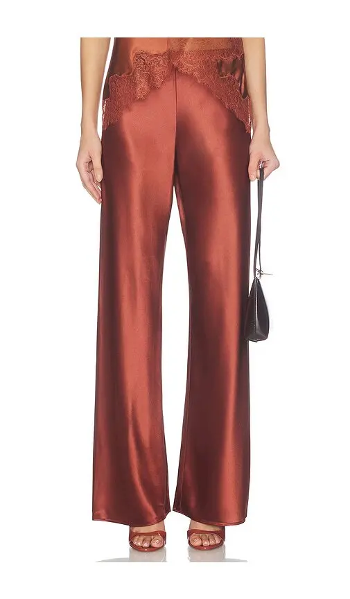 Cami Nyc Bristol Pant In Brown - Affogato