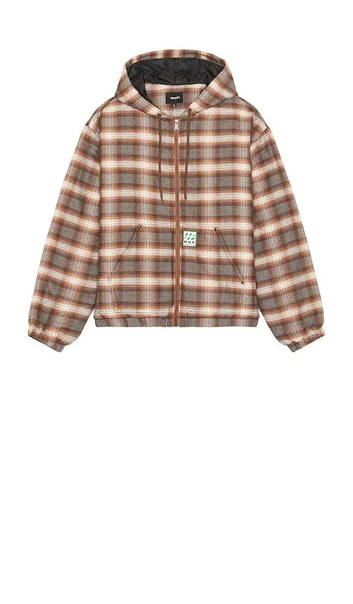 HUF Durango Work Jacket In Brown