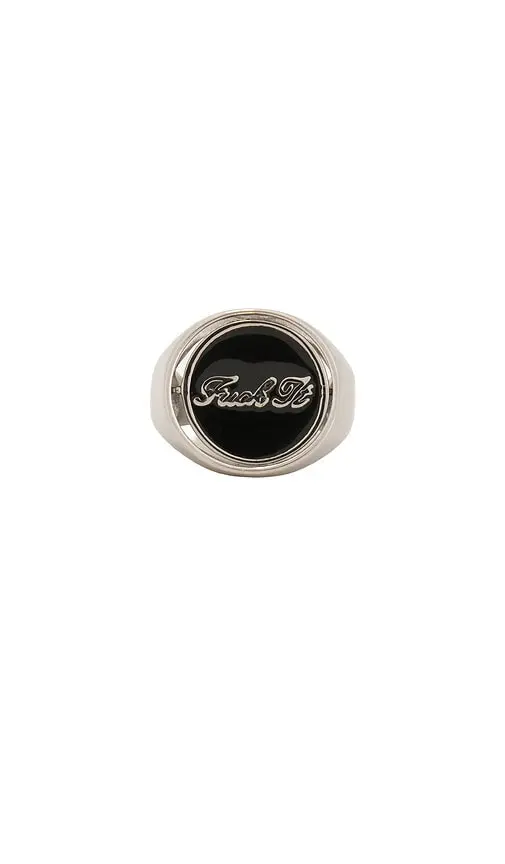 HUF Good Luck Flip Ring In Metallic