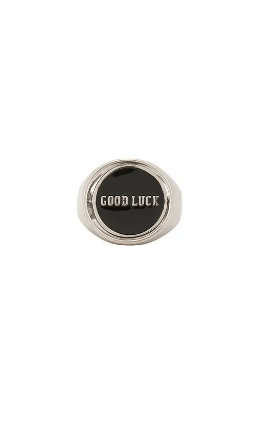 HUF Good Luck Flip Ring In Metallic