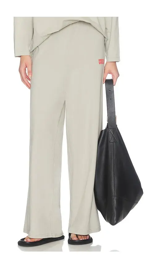 American Vintage American Gixy Sweatpant In Tan - Mineral