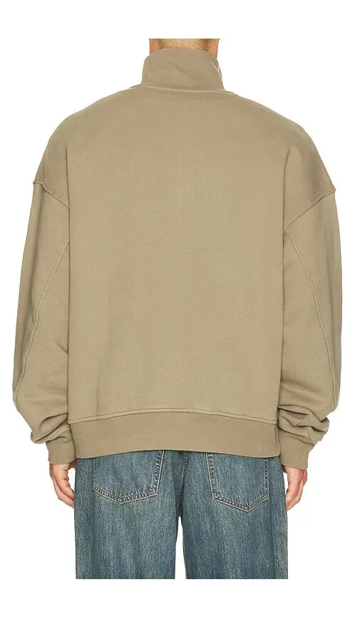 AGOLDE Pavillion Sweatshirt In Brown