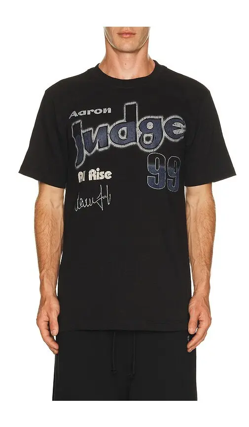 BIOWORLD Mlbpa Aaron Judge Vintage Helmet Tee