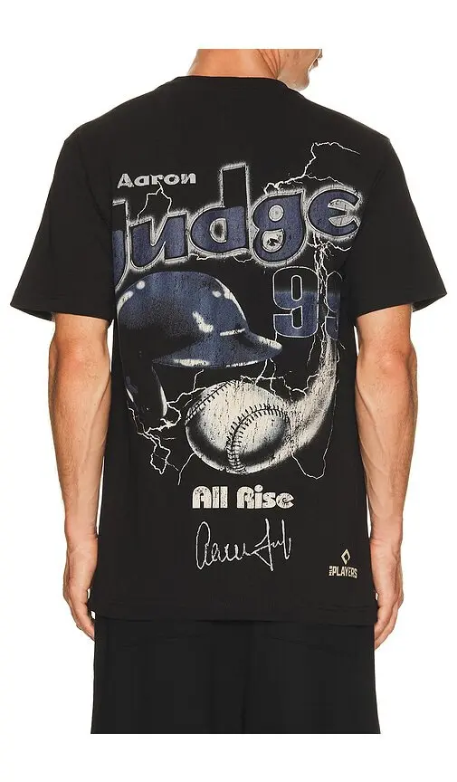 BIOWORLD Mlbpa Aaron Judge Vintage Helmet Tee