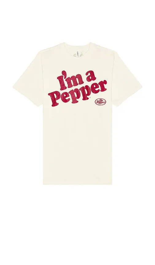 BIOWORLD I'm A Pepper Tee In Brown