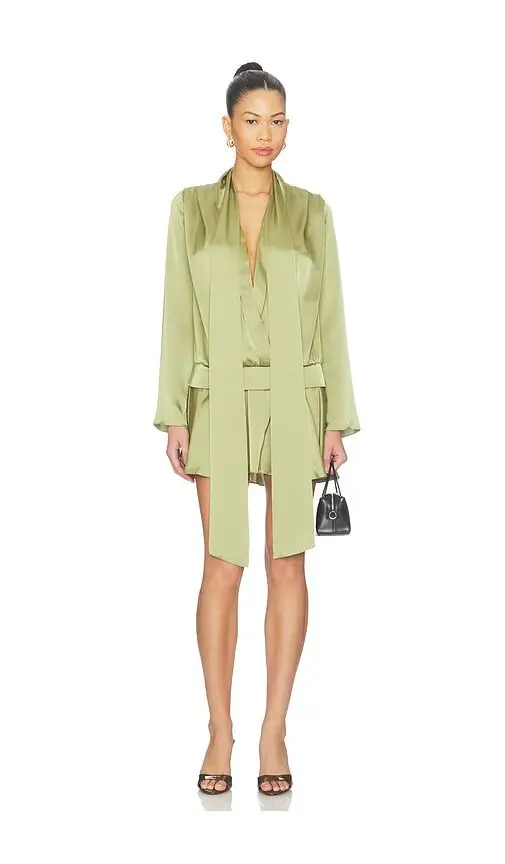 Amanda Uprichard Jordyn Dress In Green