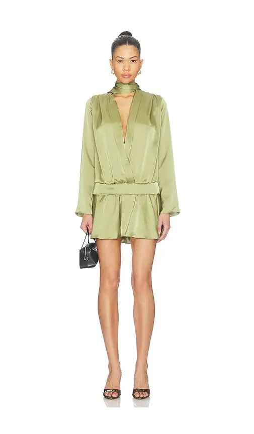 Amanda Uprichard Jordyn Dress In Green