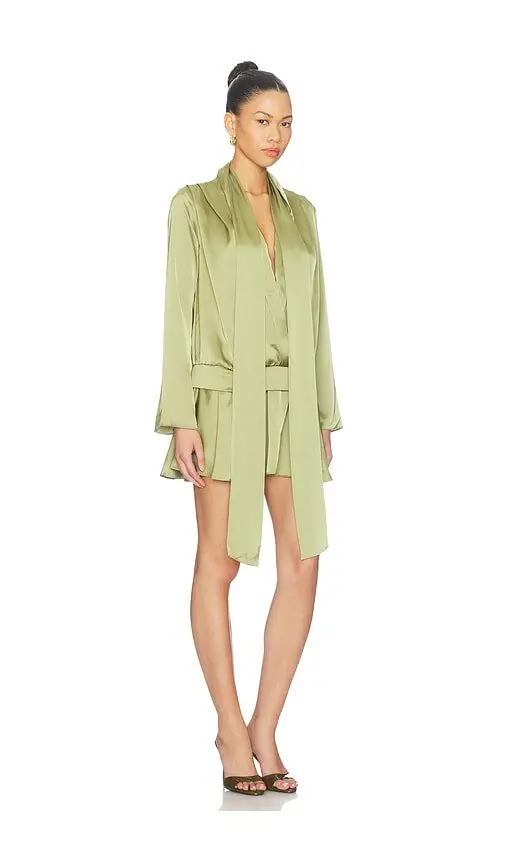 Amanda Uprichard Jordyn Dress In Green