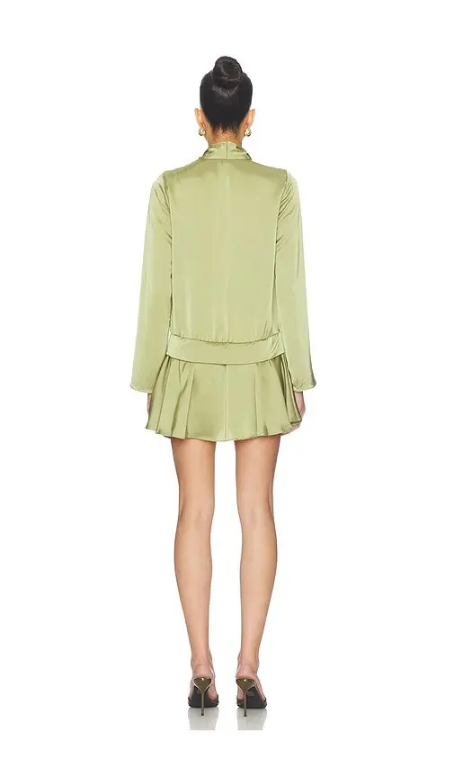Amanda Uprichard Jordyn Dress In Green
