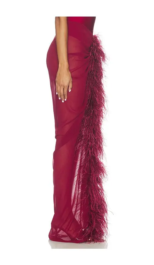 BRONX BANCO Bella Skirt In Red