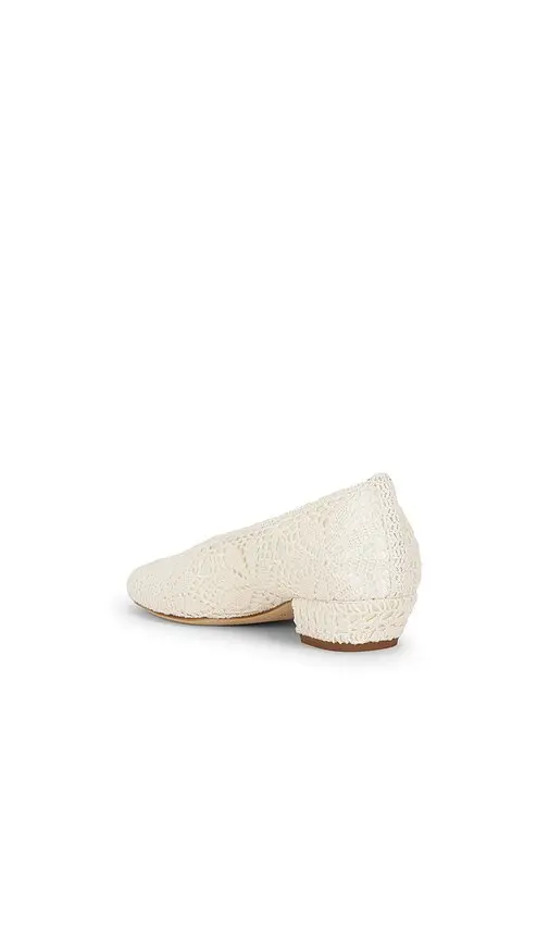 Magda Butrym Crochet Ballerina Heel