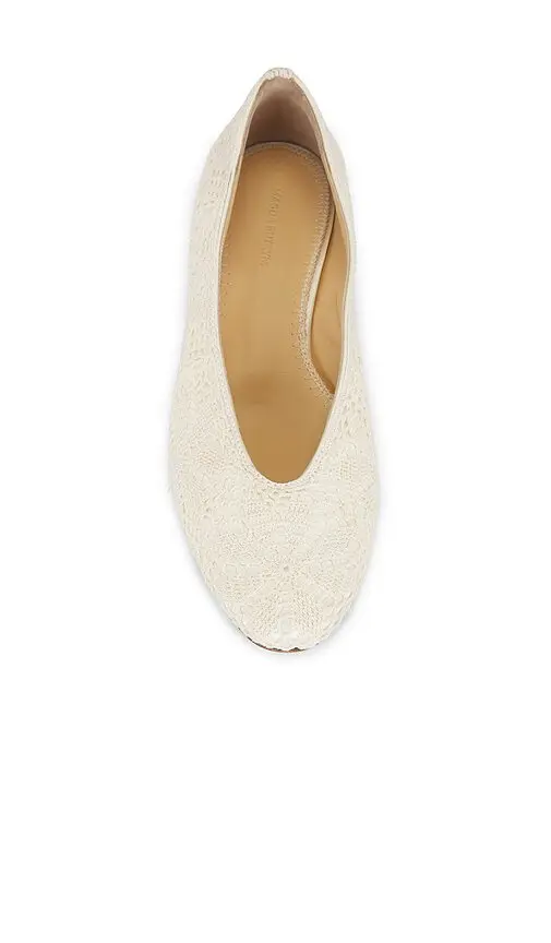 Magda Butrym Crochet Ballerina Heel