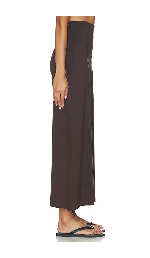 RIPLEY RADER Ponte Knit Cropped Wide Leg Pant