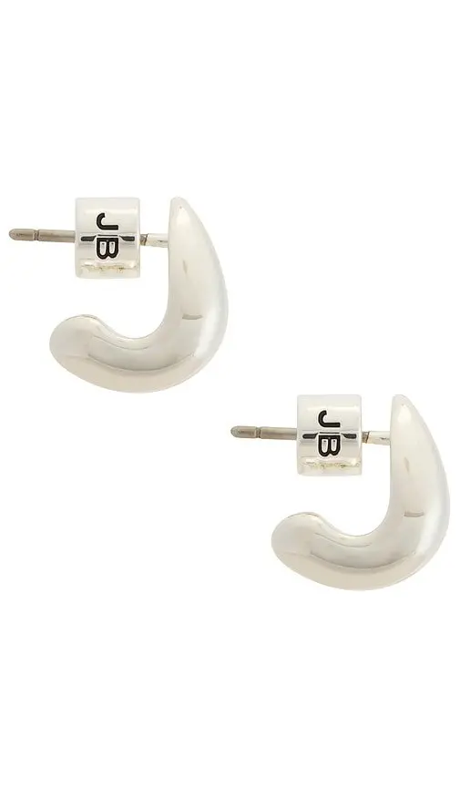 Jenny Bird Mini Paige Puffs Earrings In Metallic