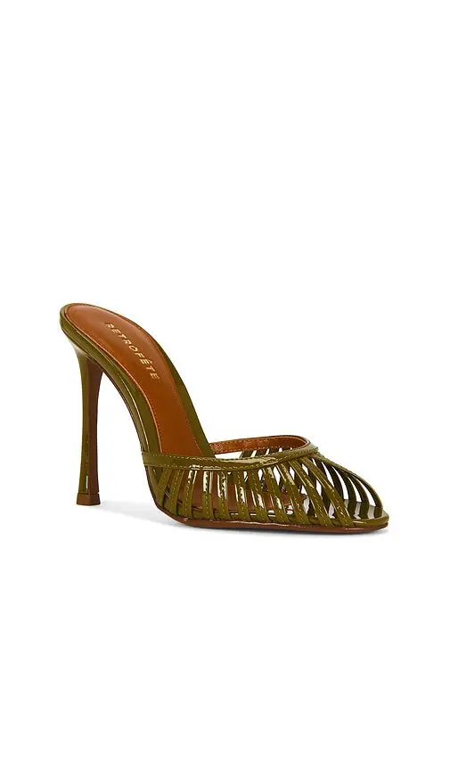 Retrofete Allistair Sandal In Green